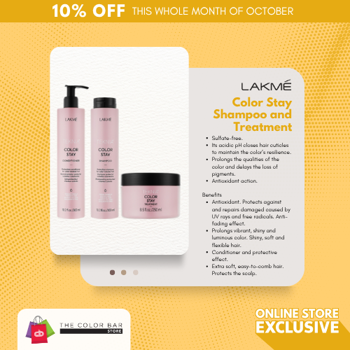 Color Stay Shampoo + Color Stay Conditioner + Color Stay Treatment ...
